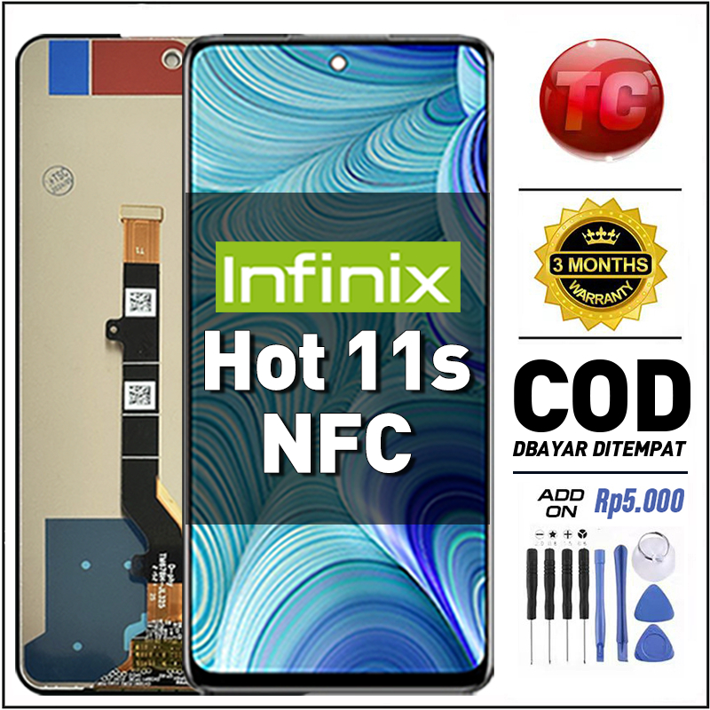 Jual LCD Infinix Hot 11S NFC Original Fullset Asli Ori Touchscreen ...