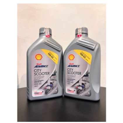 Jual Shell Advance CITY Scooter Matic Sae 10W-30 & 10W-40 API SP/JASO ...