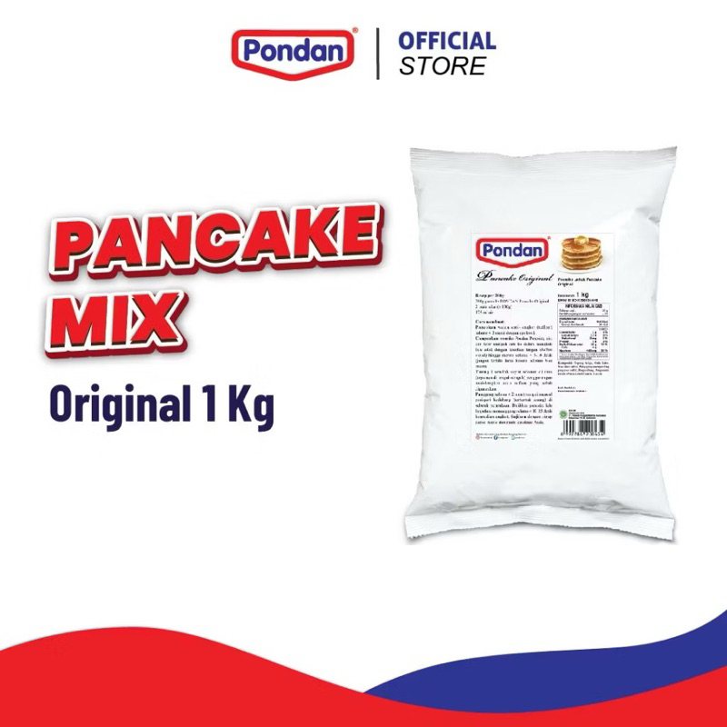 Jual Pondan Pancake Mix Original 1 Kg | Shopee Indonesia
