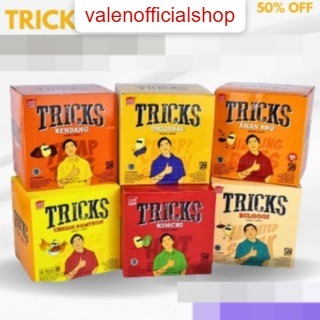 Jual [VLN] TRICKS CHIPS KENTANG BAKED POTATO RASA ORIGINAL/KIMCHI/BBQ ...