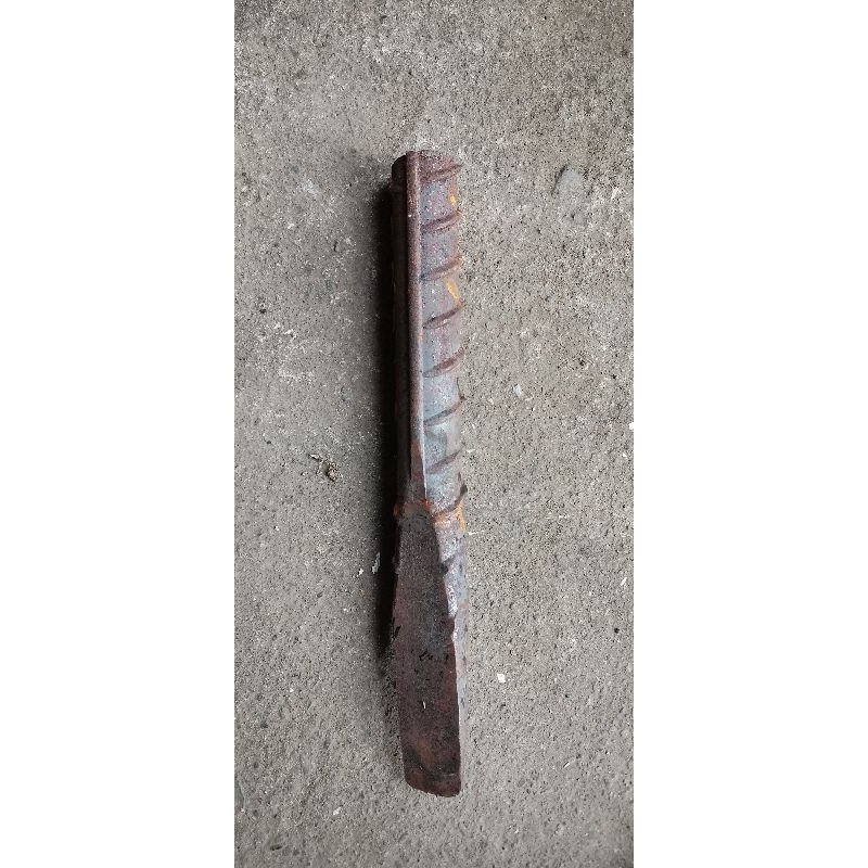 Jual Paji Betel besar besi ulir pipih tajam panjang 30cm | Shopee Indonesia