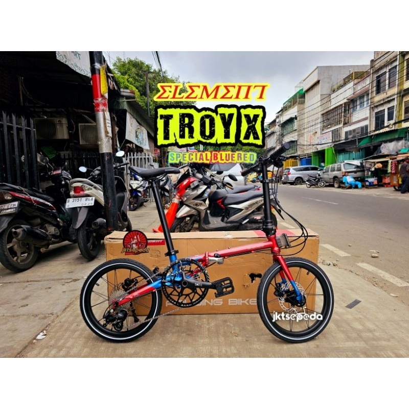 Jual Sepeda Lipat ELEMENT TROY 10 | Shopee Indonesia