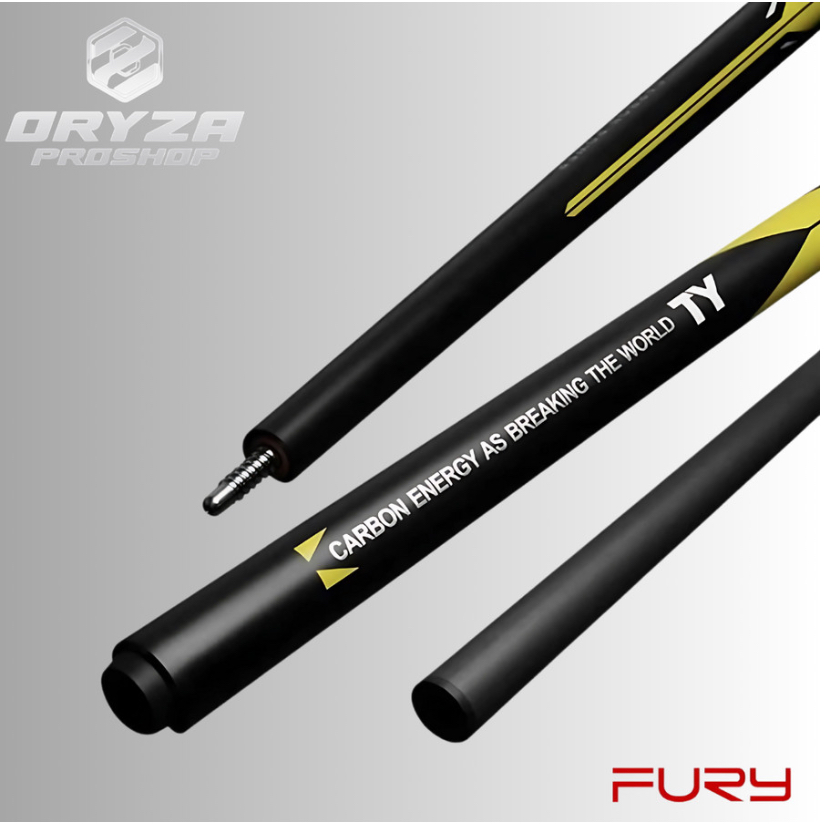 Jual Stick Billiard Fury TY Loki Carbon 1 set - Play Cue - Carbon Cue ...