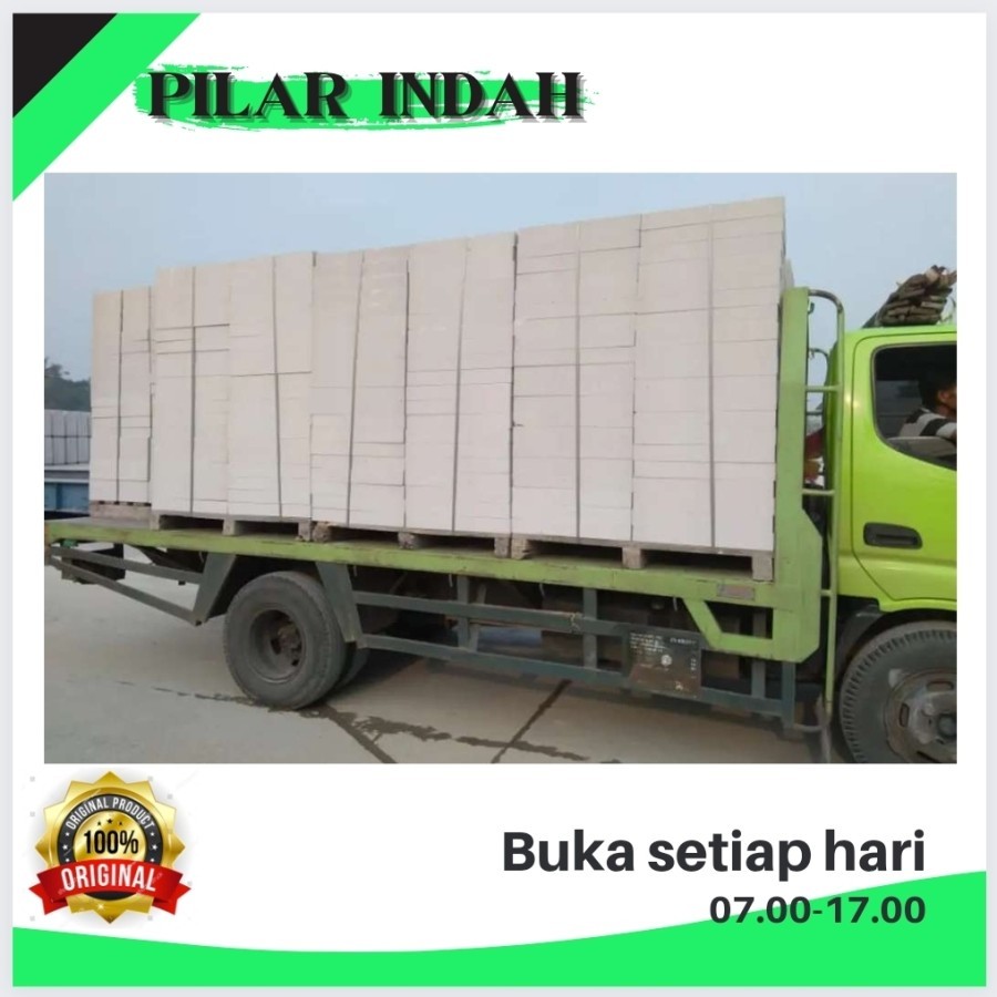 Jual Hebel | Bata Putih | Bata Ringan Tebal 7,5cm & 10cm 1 Do (14,4m3 ...