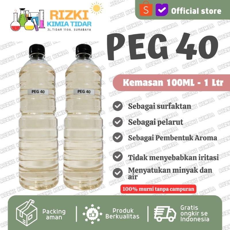 Jual PEG 40 Hydrgenated Castor Oil HCO | Shopee Indonesia