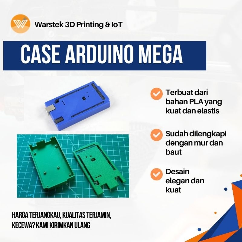 Jual Case Frame Arduino Mega Casing Box Enclosure Housing | Shopee ...