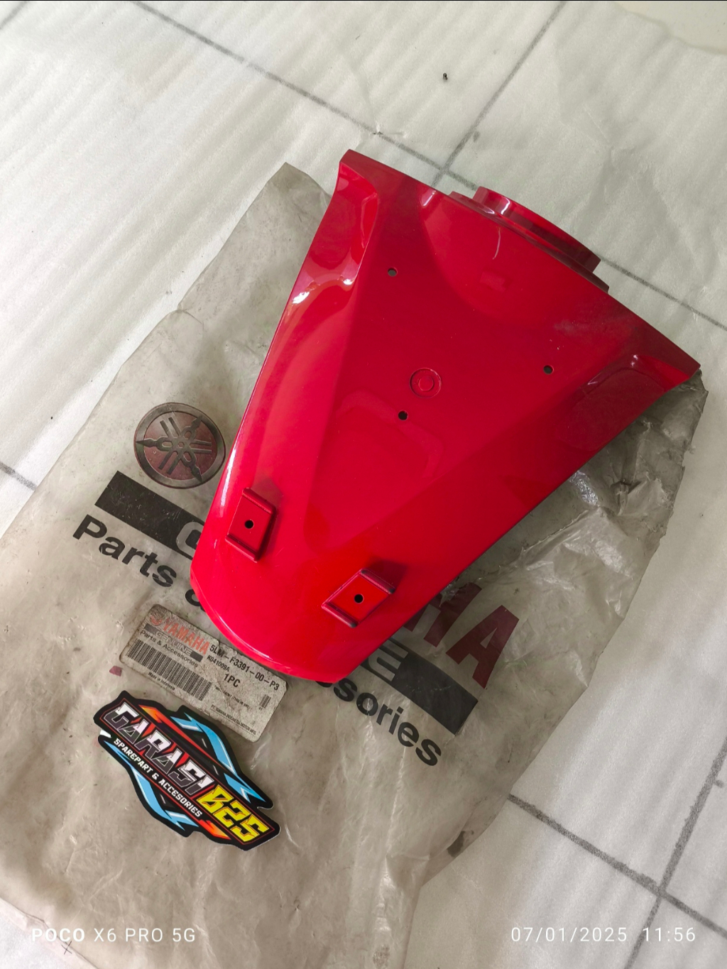 Jual panel dasi dada depan yamaha jupiter lama old merah tahun 2000 ...