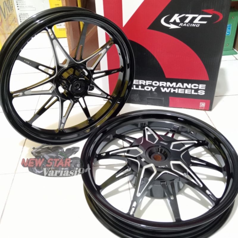Jual VELG RACING KTC CHRONOS UK 1.85X14 & 2.15X14 NEW SERIES CHRONOS FULL CNC/ VARIO 110/125/150 ...