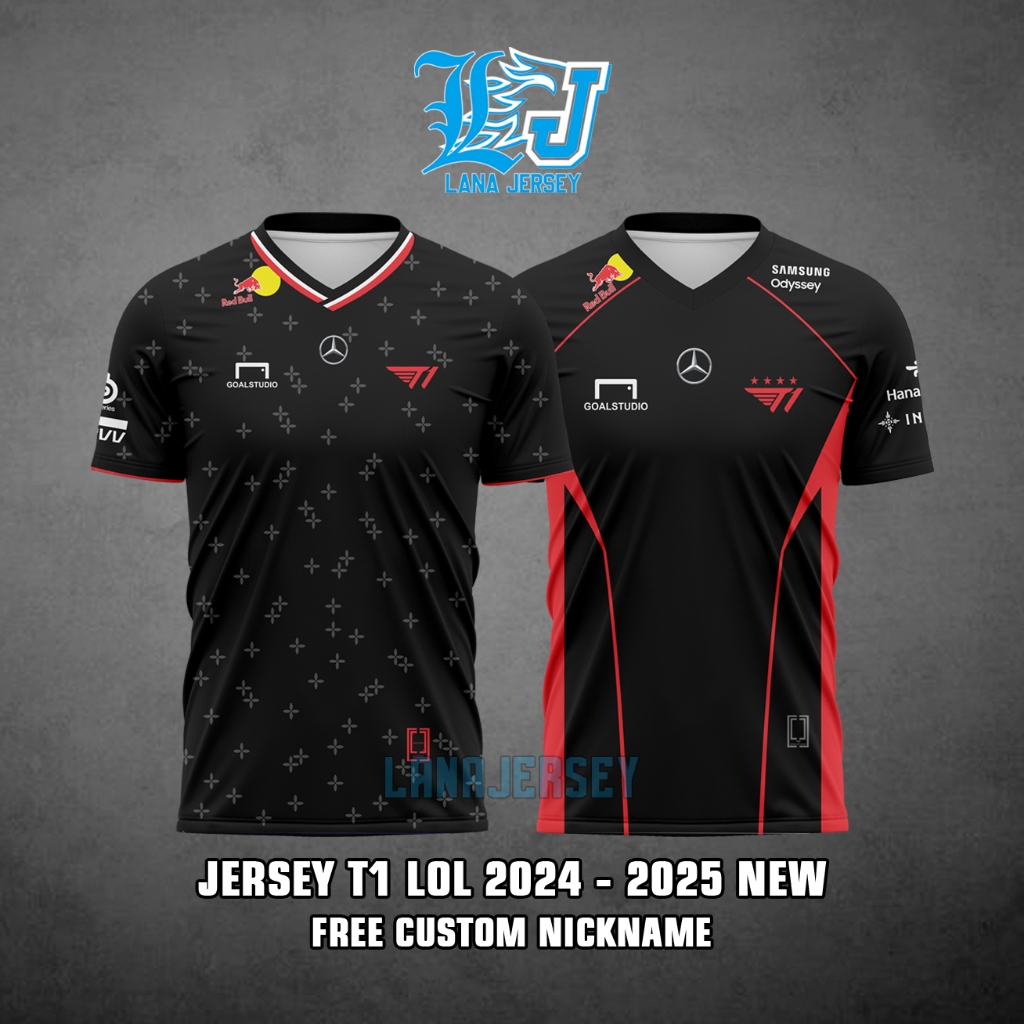 Jual JERSEY T1 2024 NEW (free custom nickname ) | Shopee Indonesia