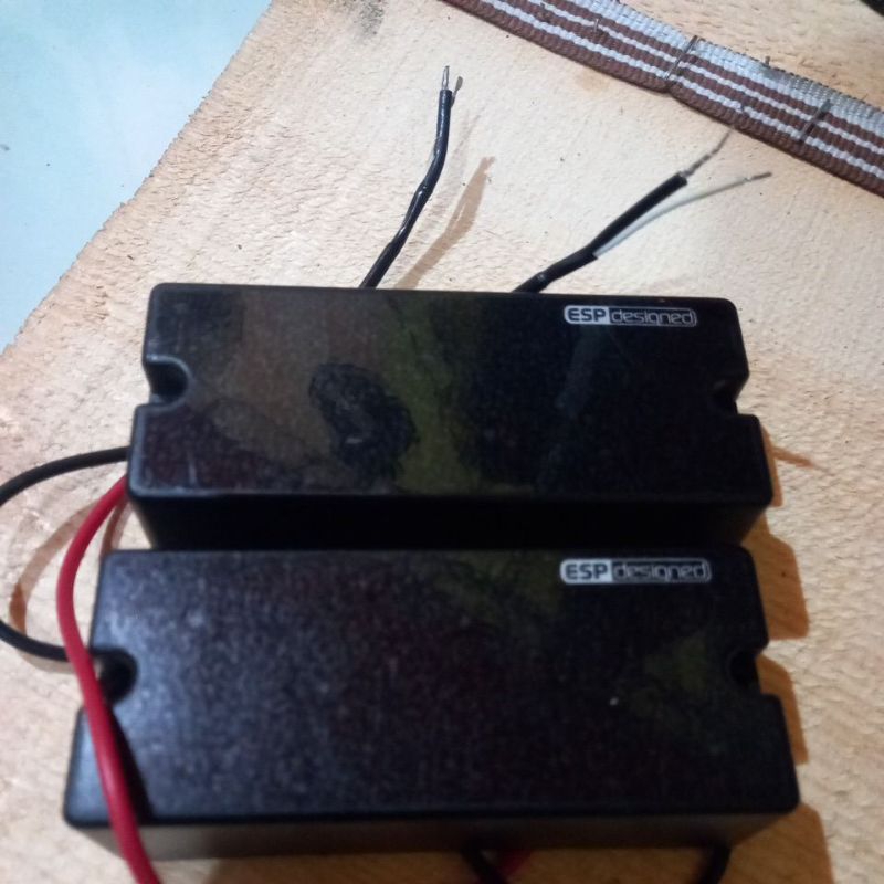 Jual pickup bas ESP designed 4 string original | Shopee Indonesia