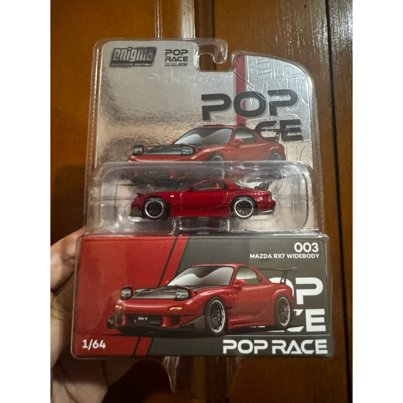 Jual Pop Race Mazda RX7 Widebody Red Blister Enigma | Shopee Indonesia