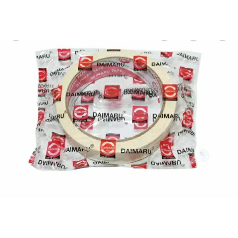 Jual Lakban Kertas Daimaru/ Masking Tape 1" 24mm | Shopee Indonesia