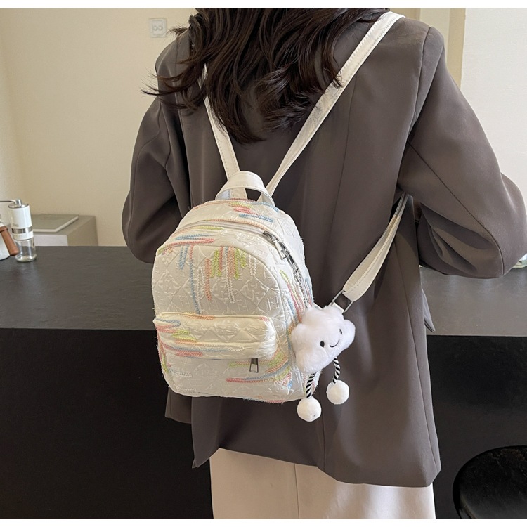 Jual tas ransel wanita tas ransel mini lucu plus gantugan lucu uk 23cm ...
