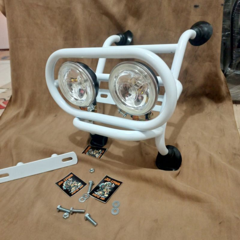 Jual Front lamp honda stylo / bullbar stylo kalcer / aksesoris stylo ...