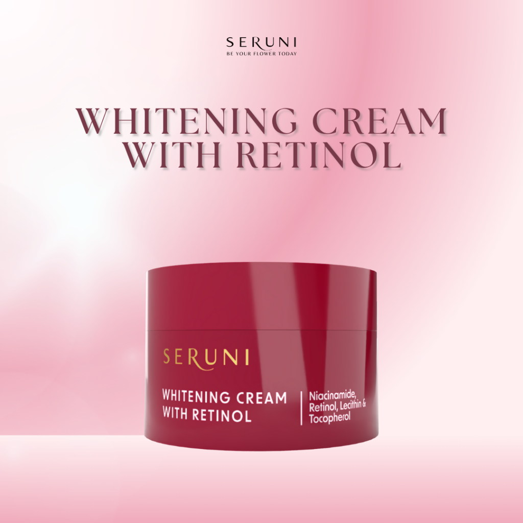 Jual Seruni - Whitening Cream With Retinol - Untuk Membantu Menyamarkan ...