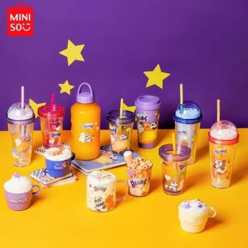 Jual MINISO X WE BABY BEARS TUMBLR, LUNCHBAG | Shopee Indonesia