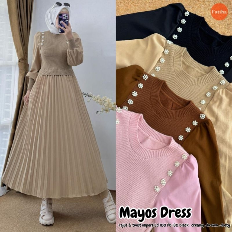 Jual MAYOS DRESS ORIGINAL FATIHA ( READY STOK, SIAP KIRIM) | Shopee ...