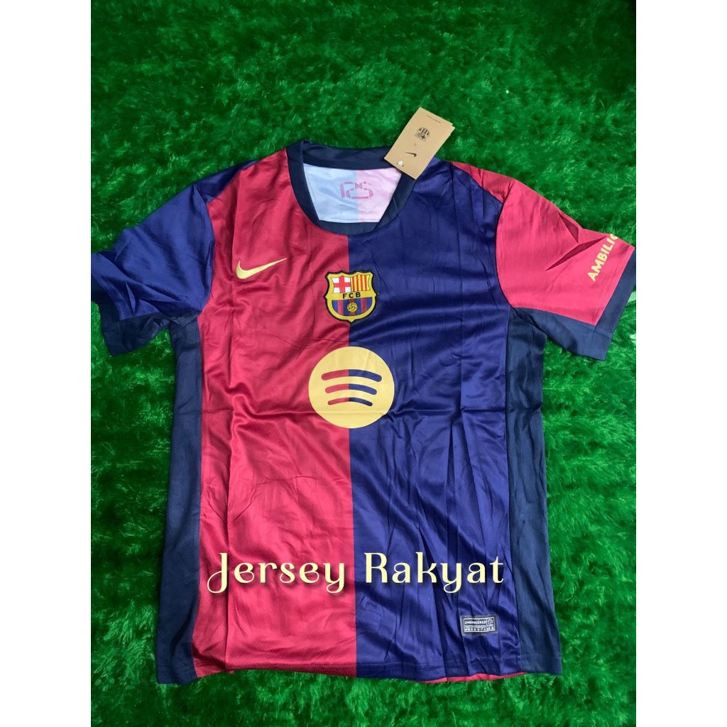Jual Jersey bola import go barca home 2024 2025 | Shopee Indonesia