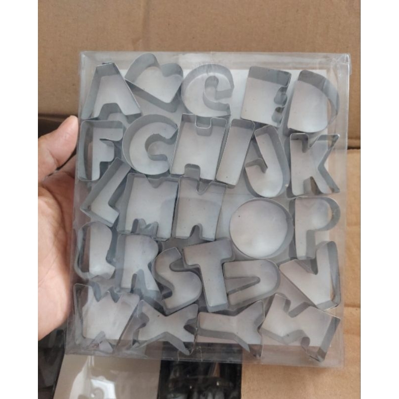 Jual Cetakan Huruf Atau Abjad A-Z | Shopee Indonesia