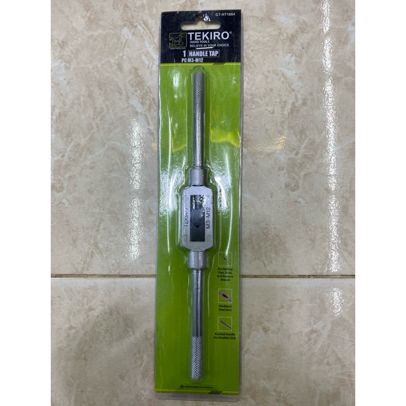 Jual GAGANG TAP M3-M12 MEREK TEKIRO/ TEKIRO GT-HT1864 | Shopee Indonesia