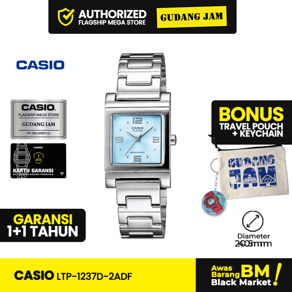 Jual Jam Tangan Casio LTP-1237D-2ADF LTP-1237D LTP-1237 LTP1237D LTP 1237D | Shopee Indonesia