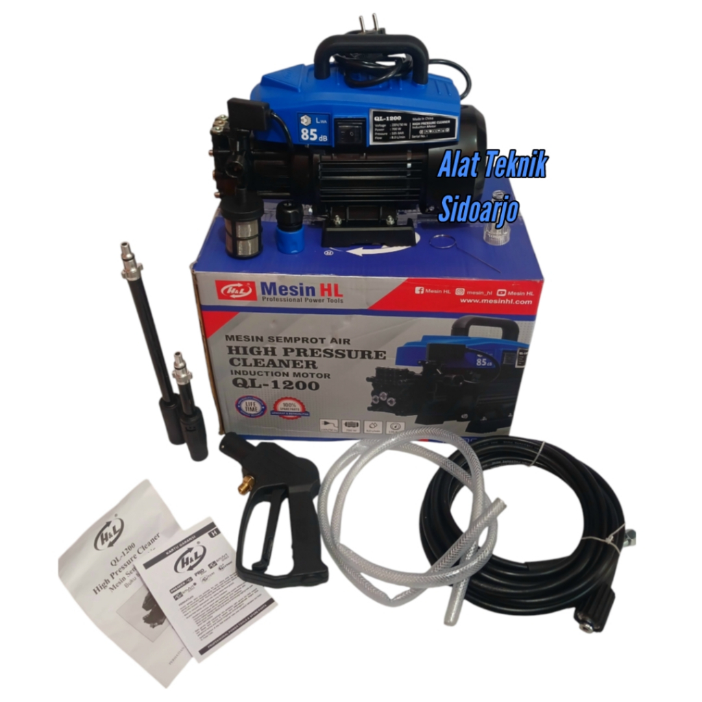 Jual H&L QL-1200 Mesin Steam Cuci Jet Cleaner High Pressure Washer ...