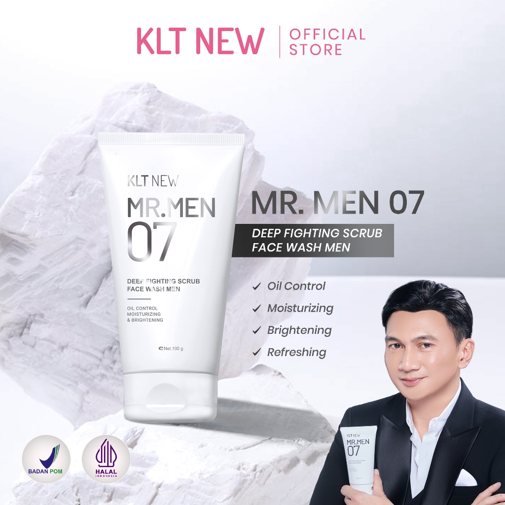 Jual KLT NEW - Face Wash Men Mr. Men 07 – No SLS & SLES Face Wash ...
