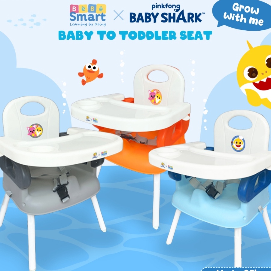 Jual Belanja di sini BEBE SMART Baby Shark Kursi Makan Bayi Baby Chair ...