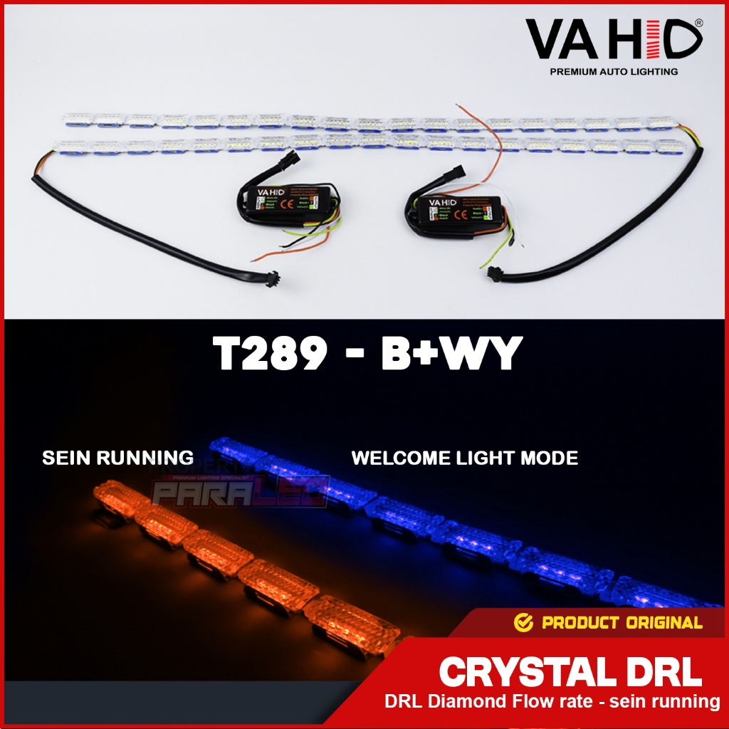 Jual Crystal DRL VAHID - DRL DIamond Flow rate welcome light sein ...