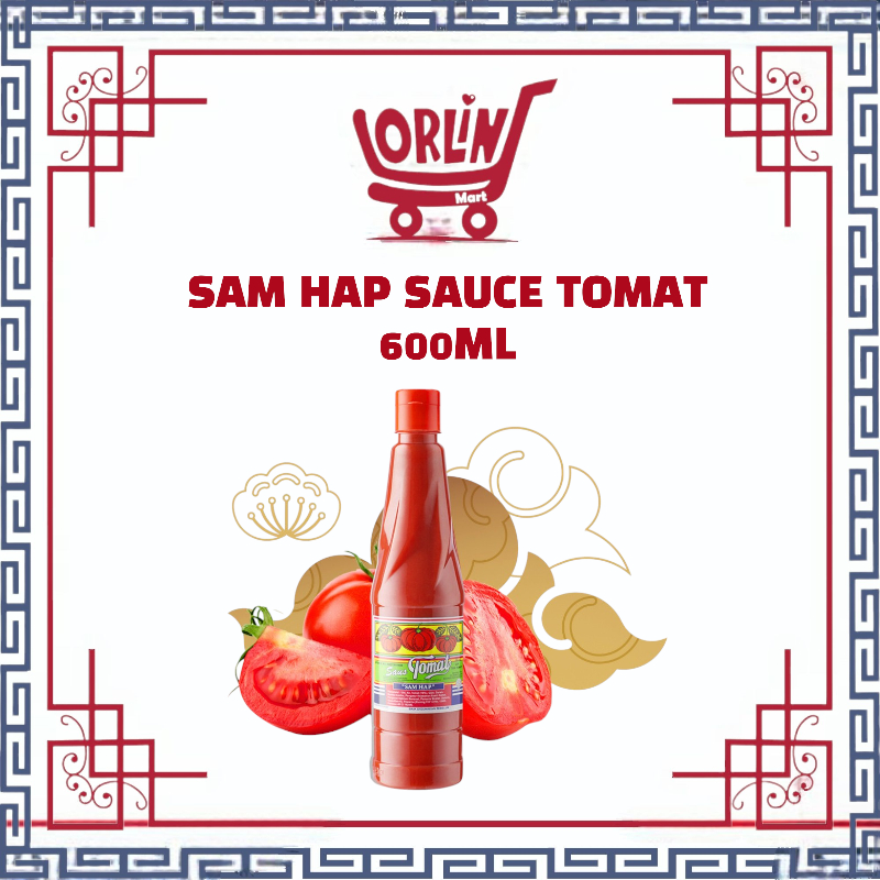 Jual SAM HAP SAUCE TOMAT 600ML / SAOS TOMAT / SAOS SAM HAP | Shopee ...