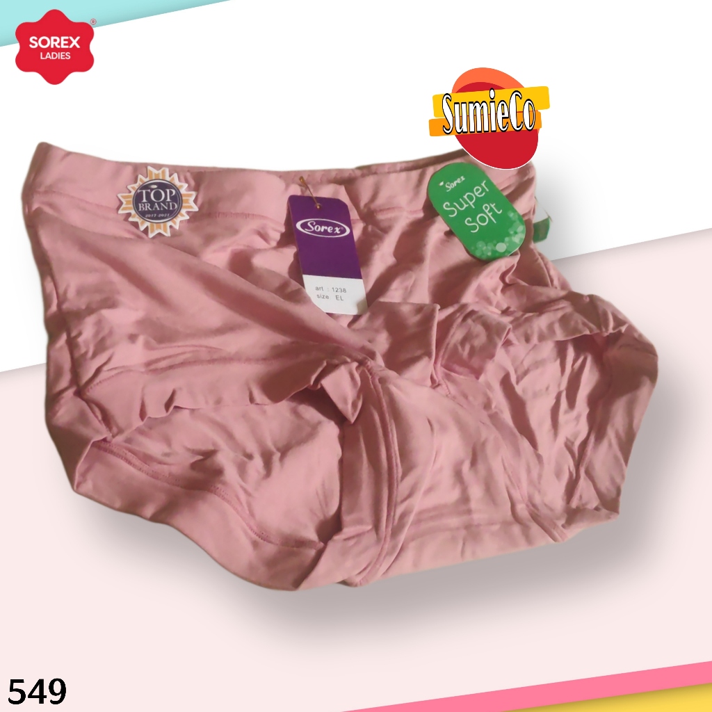 Jual SM549 Sorex Celana Dalam Wanita Dewasa dan Remaja, Cd Sorex Wanita Midi Size M L EL QL ...