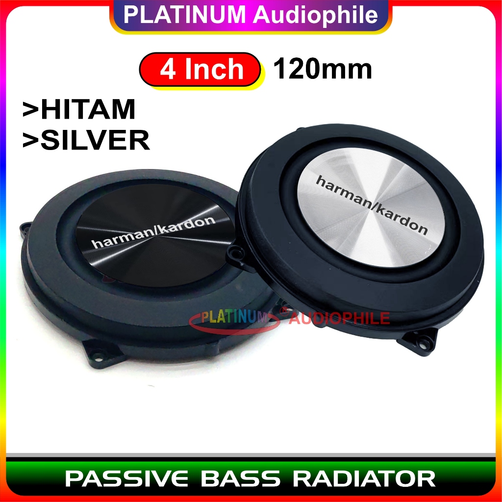 Jual Passive Bass Radiator PBR 4 Inch 120mm Pasif Radiator Membran ...