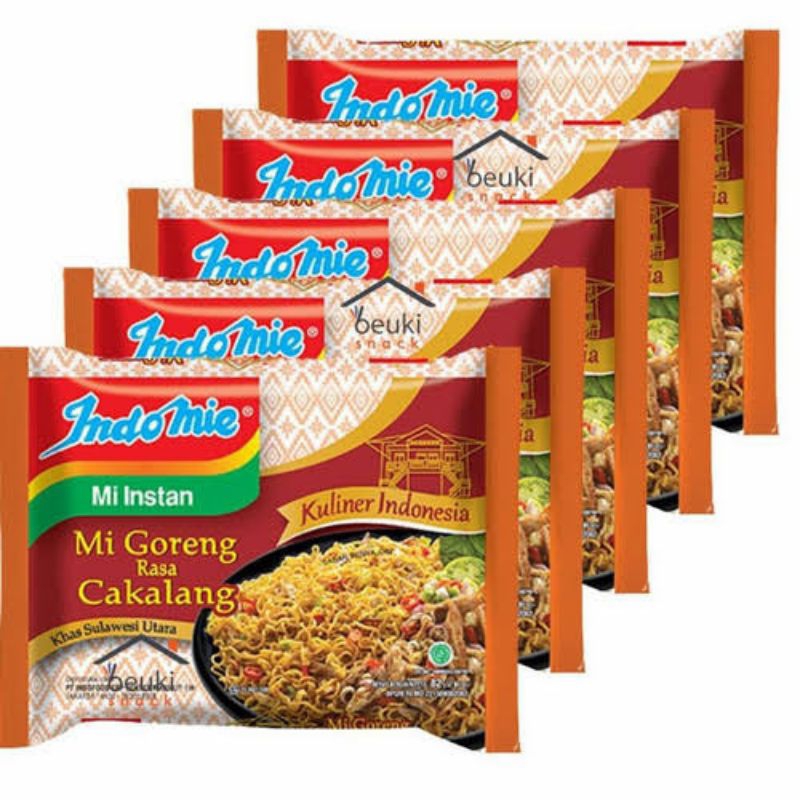 Jual INDOMIE GORENG CAKALANG/INDOMIE KUAH CAKALANG ISI 5 PCS | Shopee ...