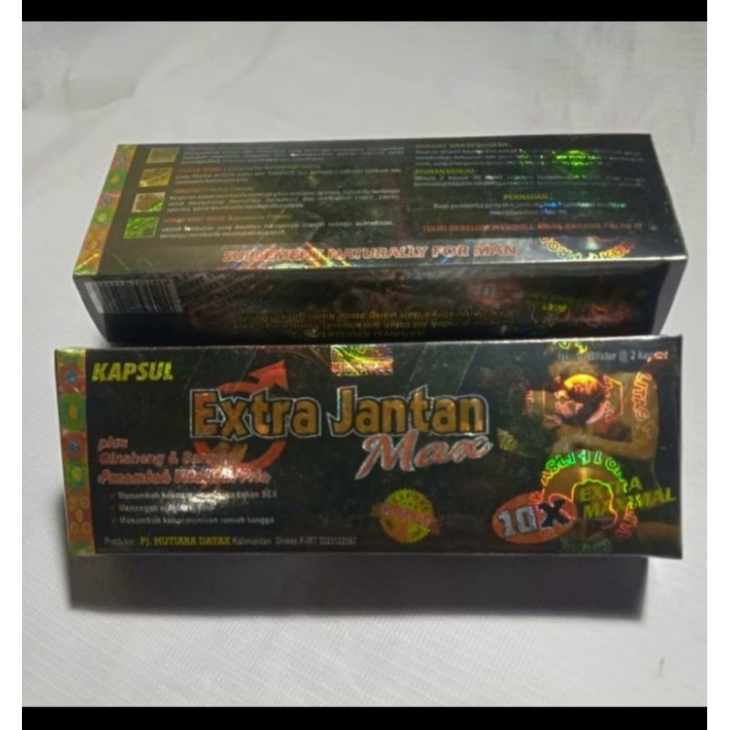 Jual Kapsul Xtra Jantan 10 X Original | Shopee Indonesia