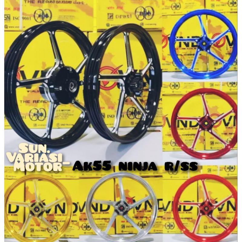 Jual VELG VND AK55 RING 17 NINJA R/SS UK 1.60X17/1.85X17 ORIGINAL VND ...