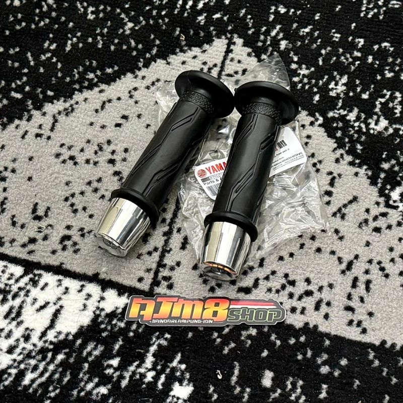 Jual Handgrip Model Standar Yamaha hand grip handfat jalu crome crom ...