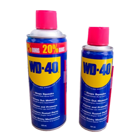 Jual WD - 40 Penetrans Spray / Semprot Anti Karat ukuran 191 ml / 220 ...