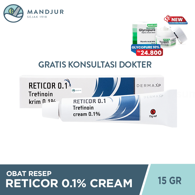 Jual Reticor 0.1% Cream 15 g | Shopee Indonesia