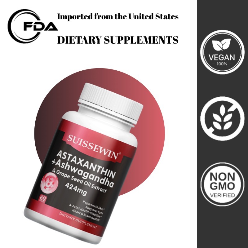 Jual Suplemen Astaxanthin - Nutrisi Penting untuk Melindungi Tubuh dari ...