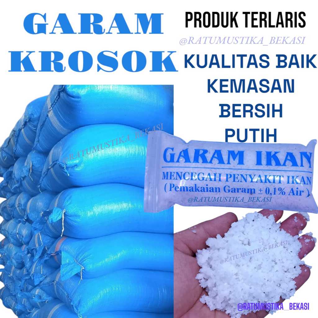 Jual GARAM KROSOK 1PACK - GARAM KASAR - SEA SALT - GARAM IKAN - GAREM ...