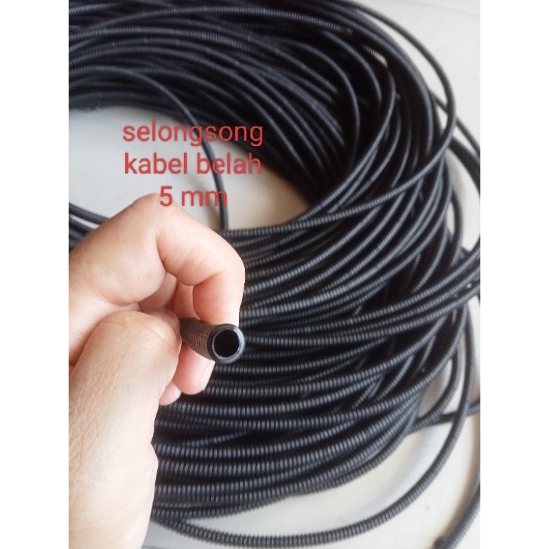 Jual selongsong kabel selang pelindung kabel, selang conduit 5 mm harga ...