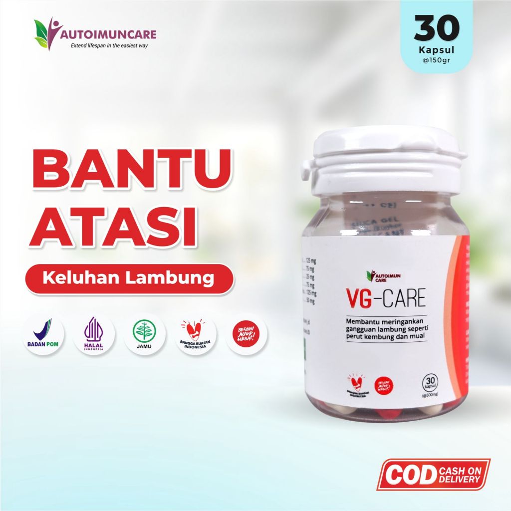 Jual Obat Gerd Lambung Perih Nyeri Ulu Hati Pakai Herbal VG Care BPOM ...