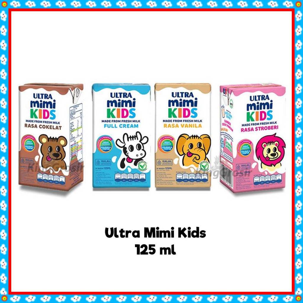 Jual Ultra Mimi Kids 125 ml Susu UHT Fresh Milk (1pcs) | Shopee Indonesia