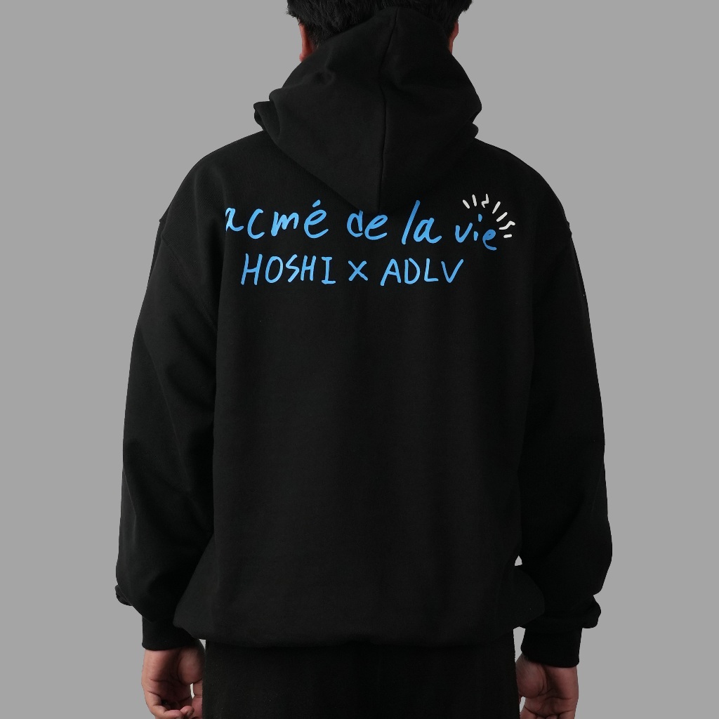 Jual ADLV x Hoshi Tiger Sketch Black Hoodie | Shopee Indonesia