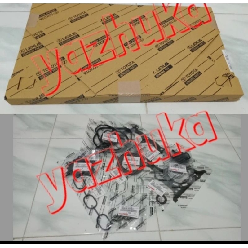 Jual Paking Packing Gasket full set Toyota Vios yaris 1NZ Original made in JAPAN | Shopee Indonesia