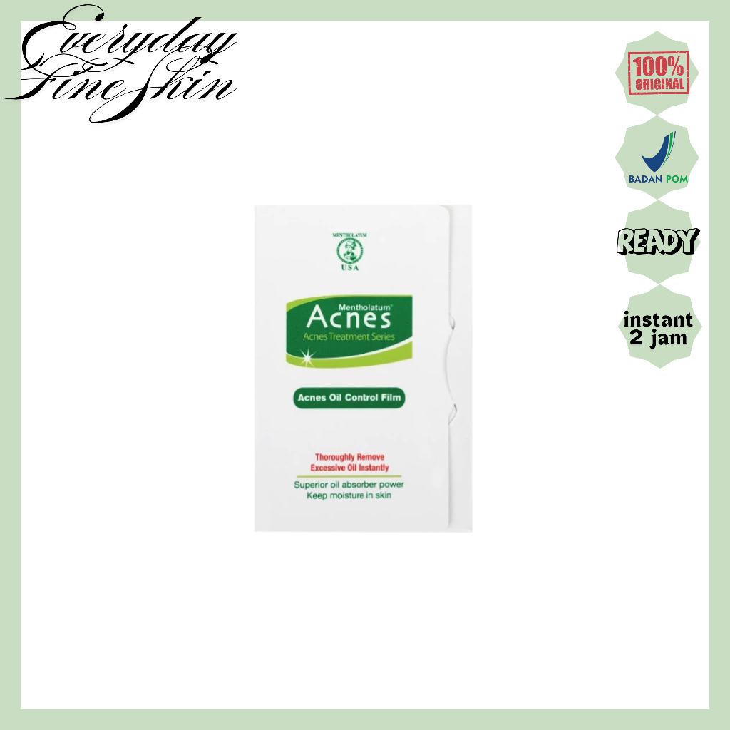 Jual ACNES Oil Control Film Kertas Minyak 50 Sheet BPOM | Shopee Indonesia