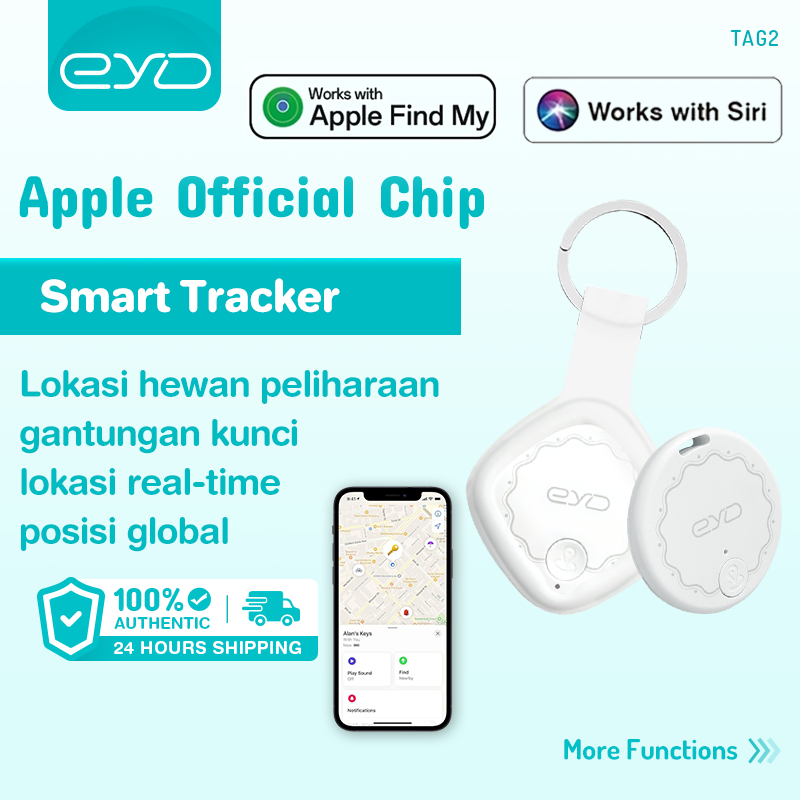 Jual EYD TAG2 Smart Finder Security SmartTrack Link SmartTag Apple Find My Tag GPS Track Tracker ...