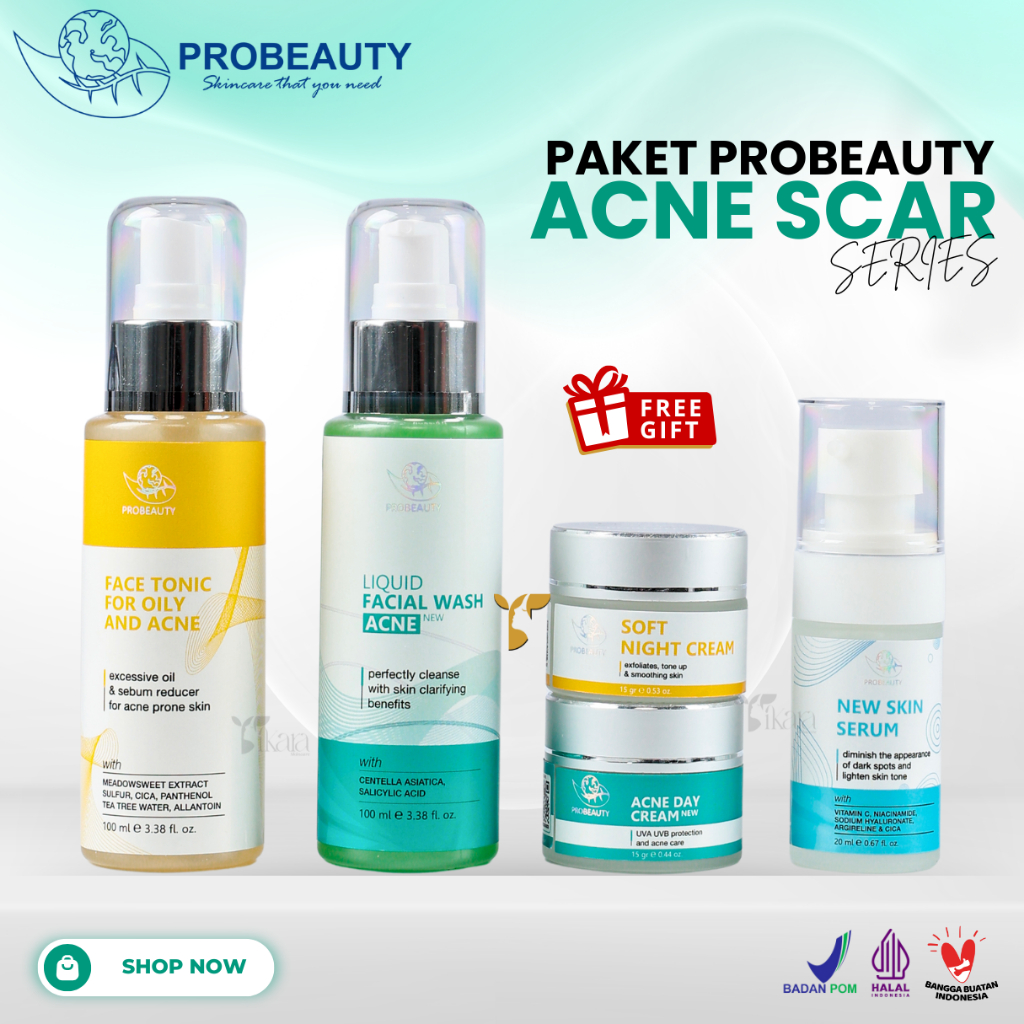Jual Probeauty paket acne scar - Paket skincare wajah berjerawat ...