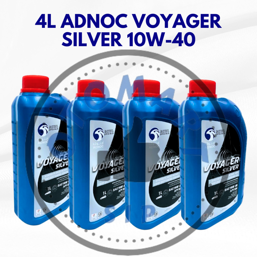 Jual Oli Adnoc Voyager Silver 10W-40 API SN 4 Liter | Shopee Indonesia