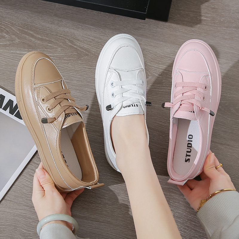 Jual SP-370 [STUDIO] Sepatu Wanita Flat Kasual Kekinian Sepatu Cewek ...